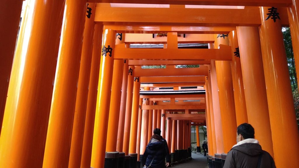 Fushimi Inari Taisha Shrine Map (Table) | Guide Service | Kyoto Welcome ...